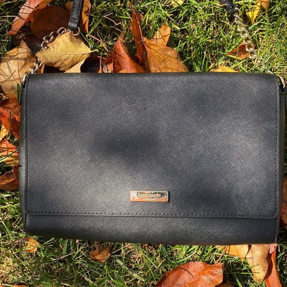 kate spade | Bags | Black Kate Spade Crossbody Chain Strap Bag | Poshmark
